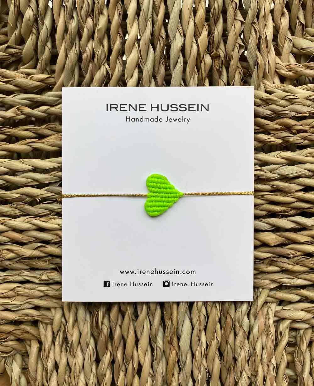 Irene hussein heart bracelet store