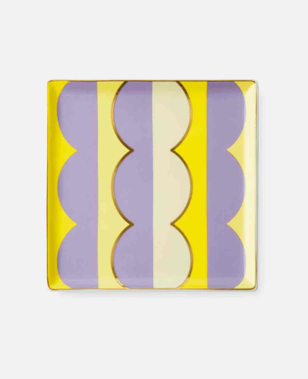 OCTAEVO CERAMIC TRAY NAZAR YELLOW – Lemoni