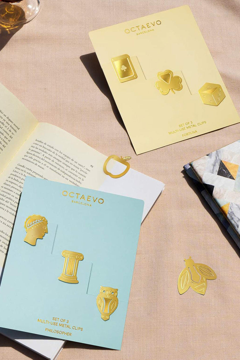 OCTAEVO BOOKMARK "DOLCE VITA" GOLD – Lemoni